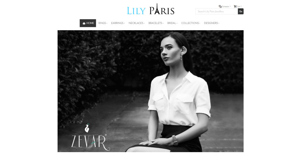 Lily Paris Website Design - Primal Space