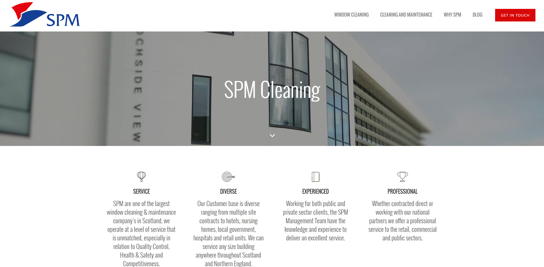 SPM Website Design - Primal Space | Edinburgh | Scotland
