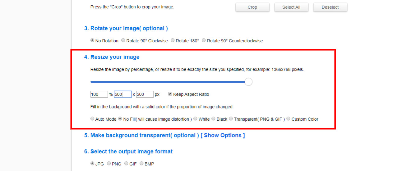 How To Resize Images For Web Use | Primal Space