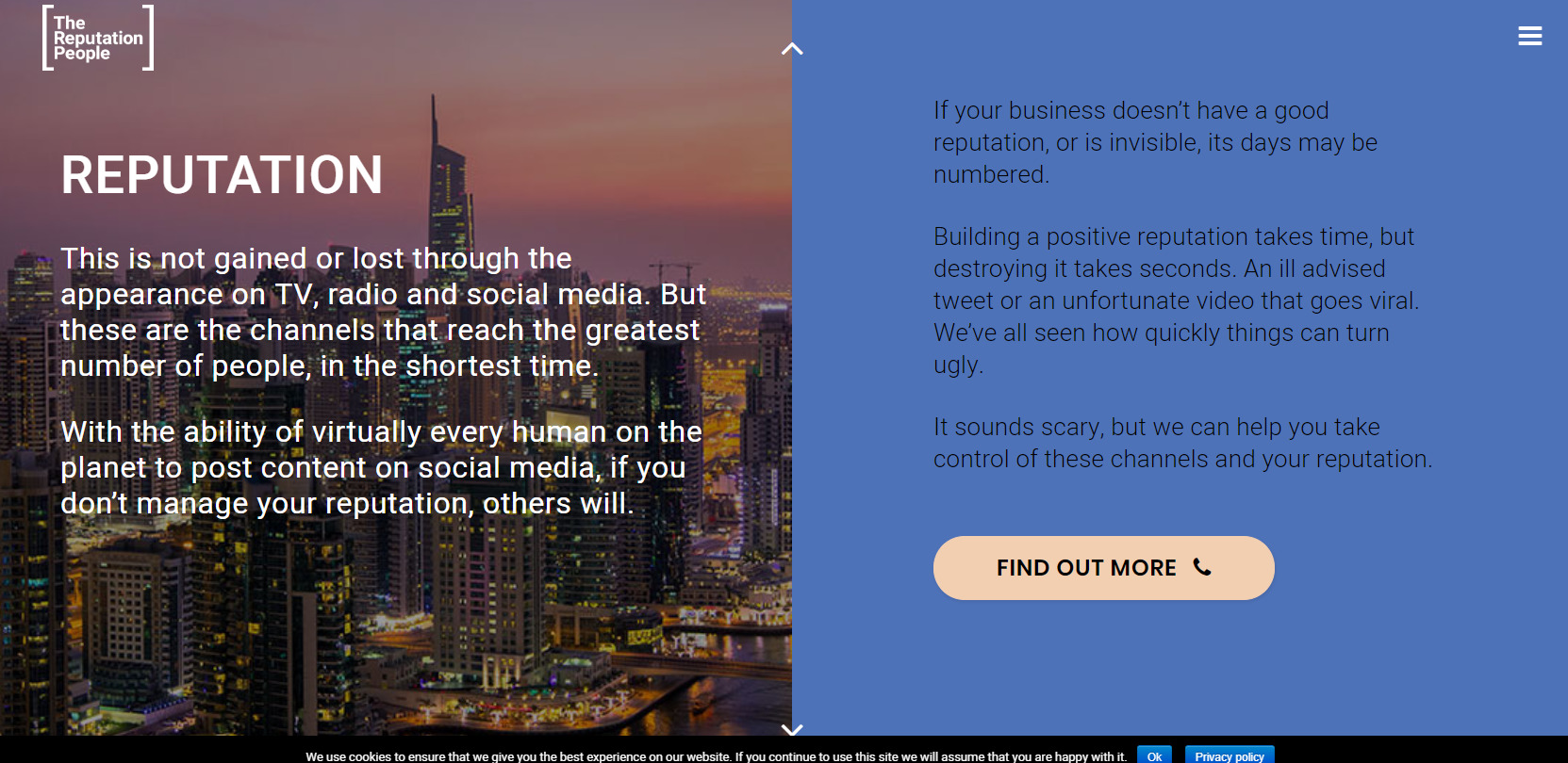 The Reputation People - Website Design - Primal Space