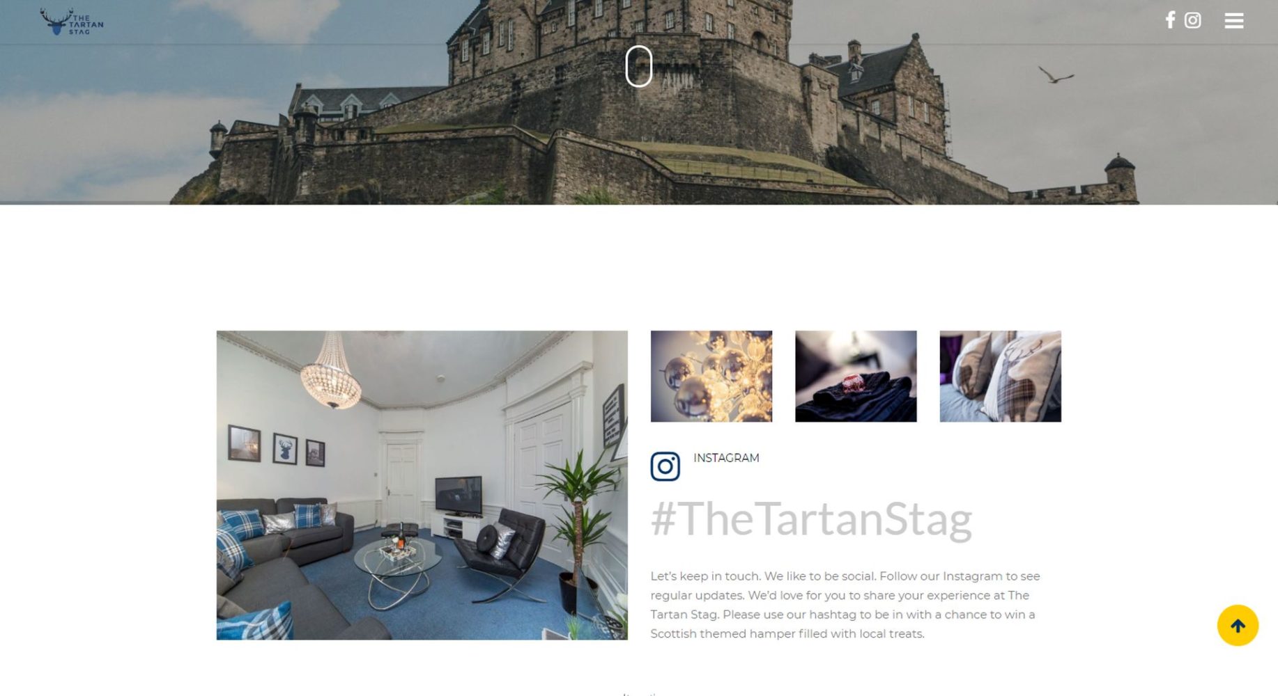 Tartan Stag Website Design - Primal Space | Edinburgh Website Design
