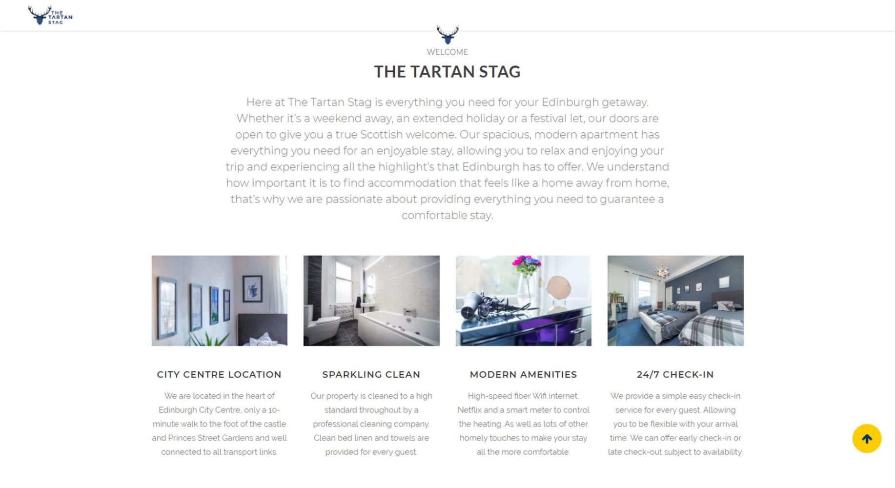 Tartan Stag Website Design - Primal Space | Edinburgh Website Design