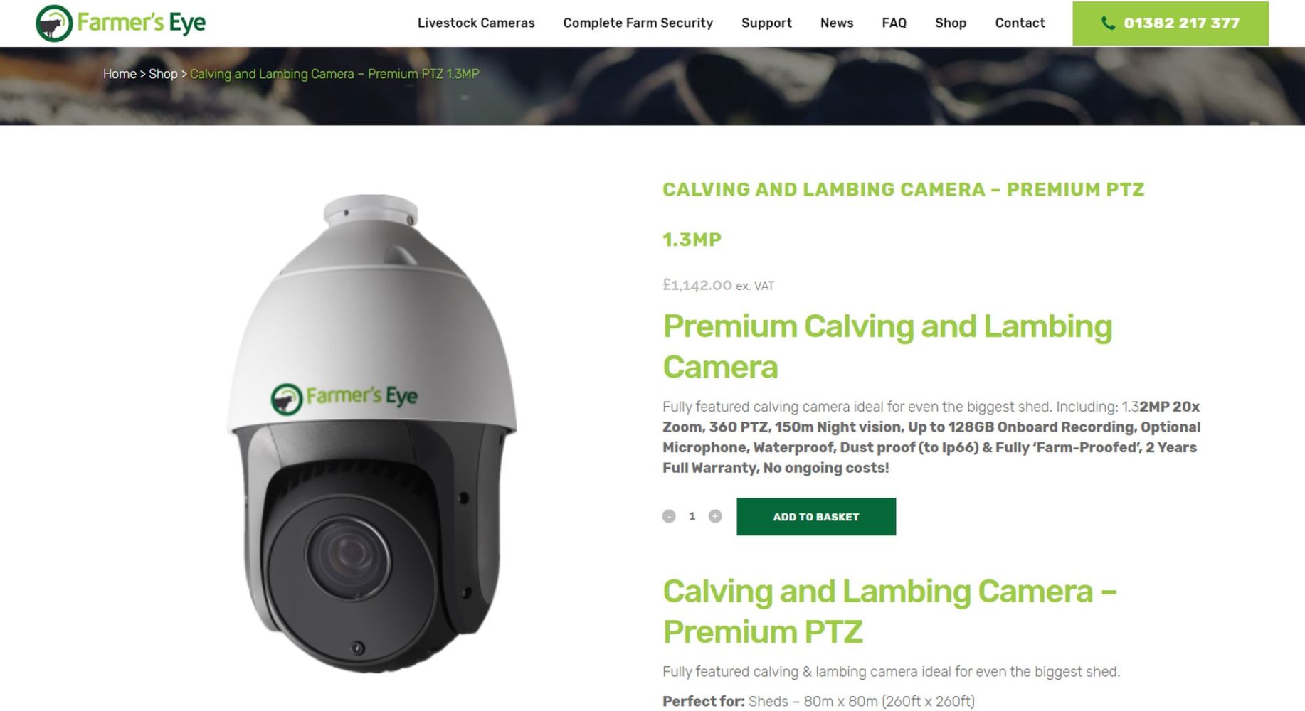 Farmers Eye Website Design | WooCommerce Website Farmers Eye